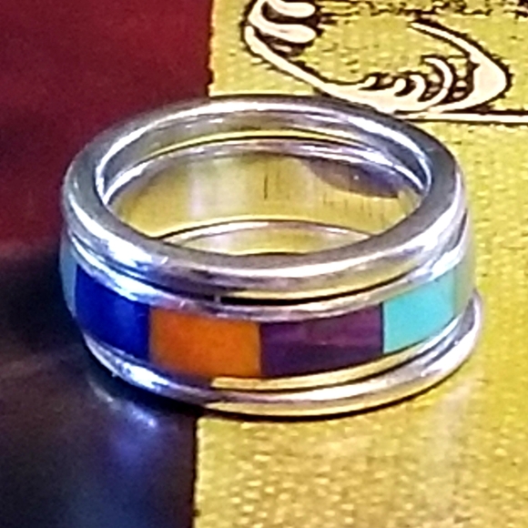 Silpada | Jewelry | Rare Silpada Sterling Silver Stone Stacking Rings ...